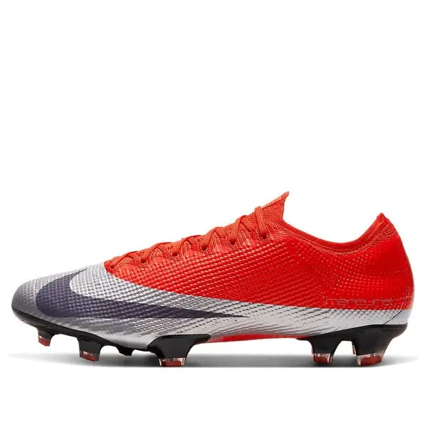 Nike Mercurial Vapor 13 Elite Fg "max Metallic Silver - Orange