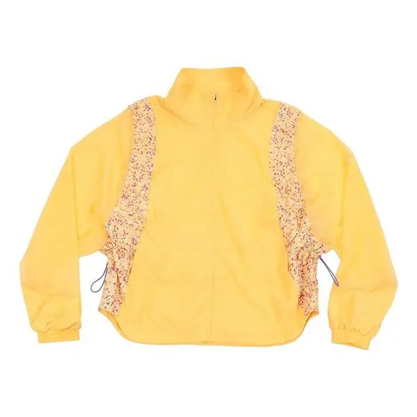 Nike As W Nk Icnclsh Jkt Jacket Pr Topaz Gold - Yellow