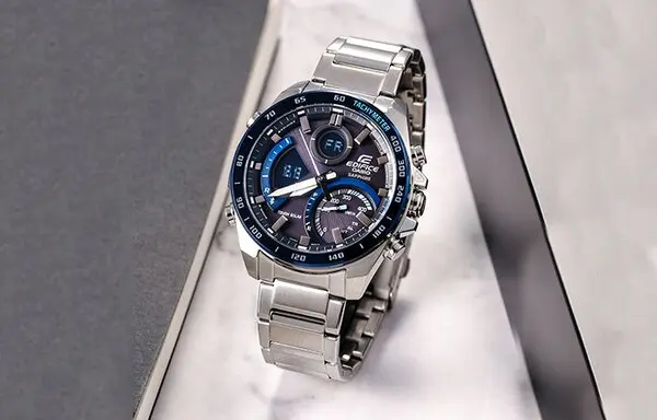 Casio Edifice Solar Powered Sapphire Crystal Watch