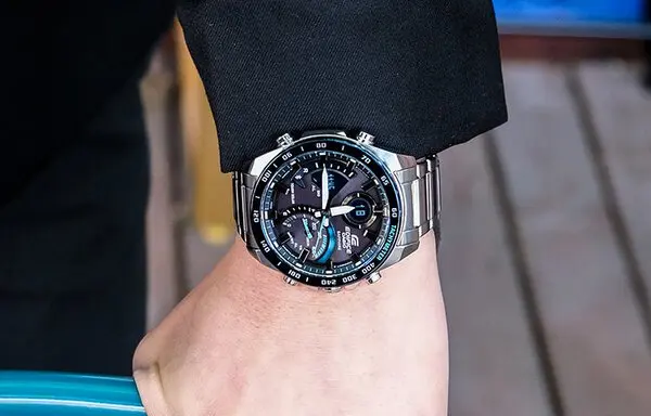 Casio Edifice Solar Powered Sapphire Crystal Watch