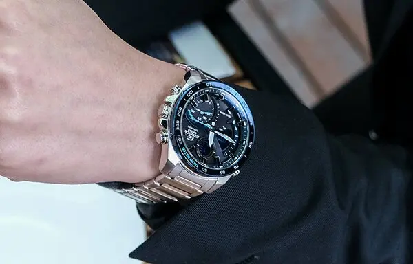 Casio Edifice Solar Powered Sapphire Crystal Watch