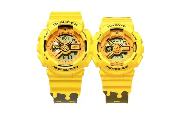Casio G-shock Analog-digital Watch - Yellow