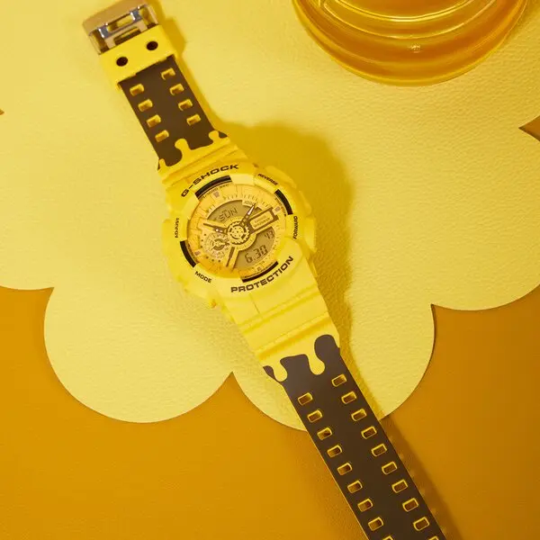 Casio G-shock Analog-digital Watch - Yellow