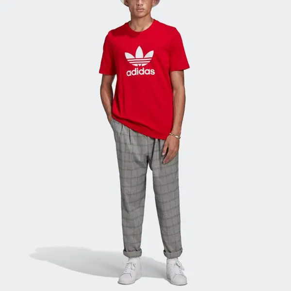 Adidas Originals Adicolor Classics Trefoil T-shirt - Red
