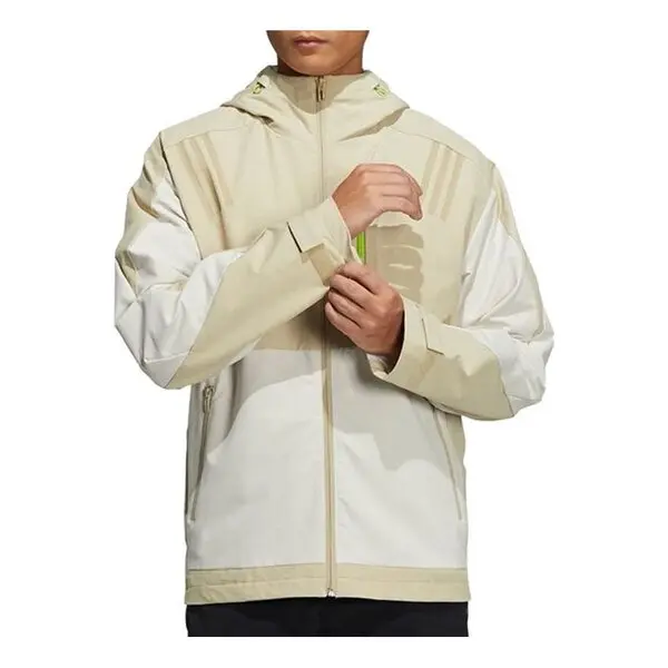 Adidas Hooded Zipper Jacket With Side Pocket - Default Color