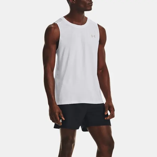 Under Armour Launch Elite Singlet - White