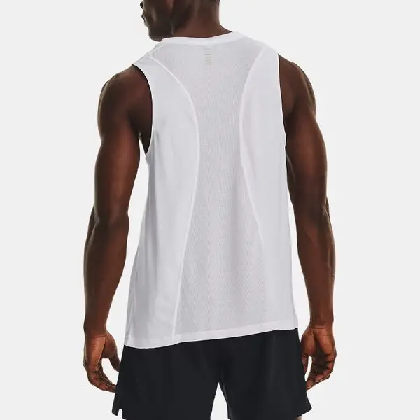 Under Armour Launch Elite Singlet - White