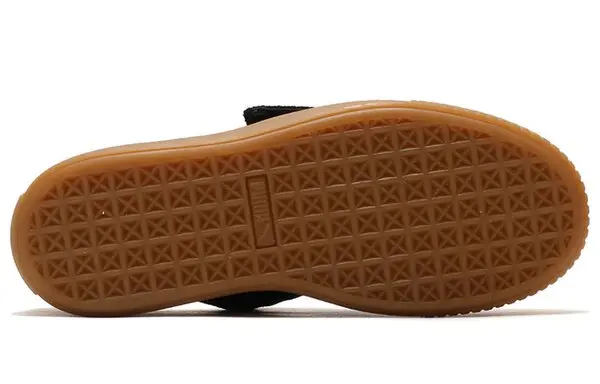 PUMA Platform Strap Sneakers - Black