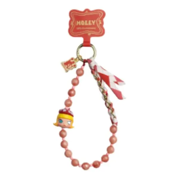 POP MART Molly Scenery Along The Way Series Decorative Charm 'red Roofed Cottage - Multi-color