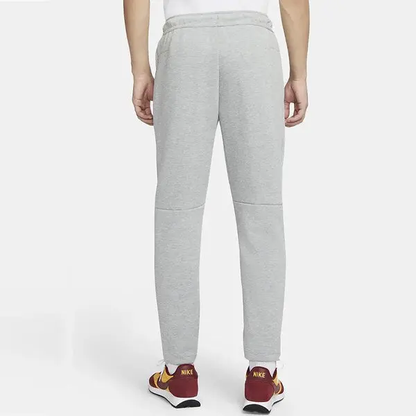 Nike Tech Fleece Casual Sports Drawstring Long Pants Dark Grey - Gray