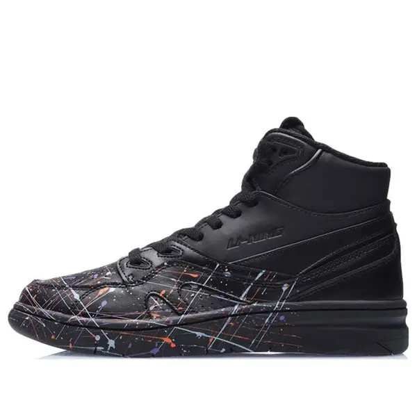 LI-NING 937 Deluxe Hi High Top Sneakers - Black