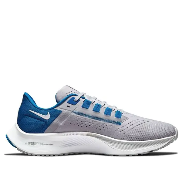 Nike Nfl X Air Zoom Pegasus 38 'detroit Lions' Sneakers - Grey/blue