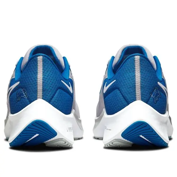 Nike Nfl X Air Zoom Pegasus 38 'detroit Lions' Sneakers - Grey/blue