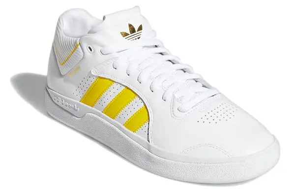 Adidas Tyshawn 'white Gold Metallic' Sneakers