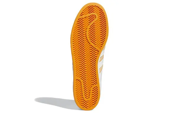 Adidas Superstar "white Orange Rush - White/yellow