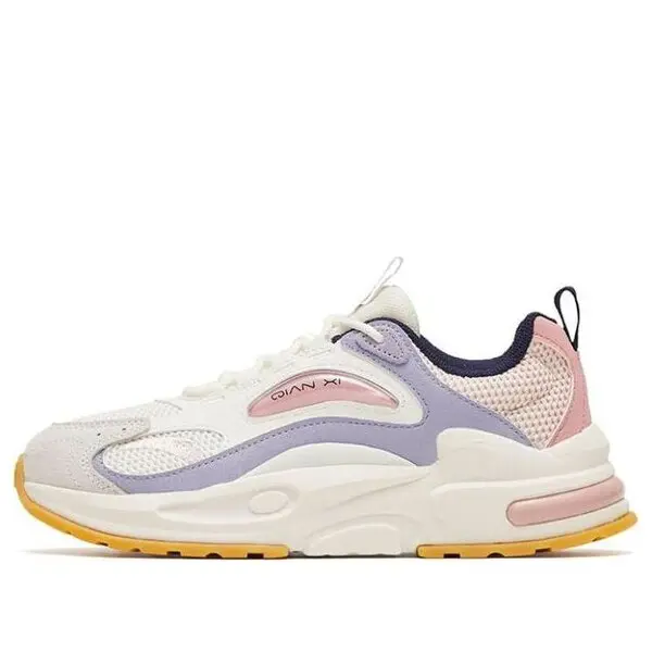 ANTA Millennium 5.0 Athletic Sneakers - White/pink/purple
