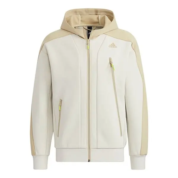 Adidas Contrasting Colors Hooded Jacket - Default Color