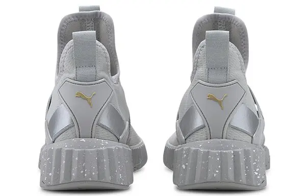PUMA Defy Mid Metal High Rise Silver Sneakers