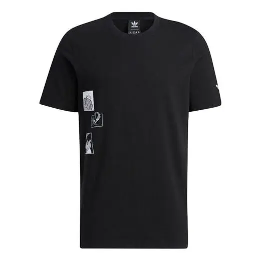 Adidas Originals X Pixar Crossover Short Sleeve T-shirt - Black