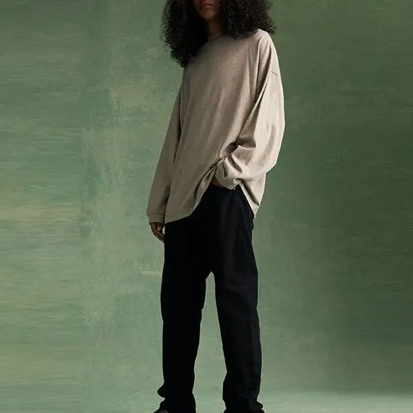 Fear Of God Fw23 Long Sleeve Tee 'core Heather