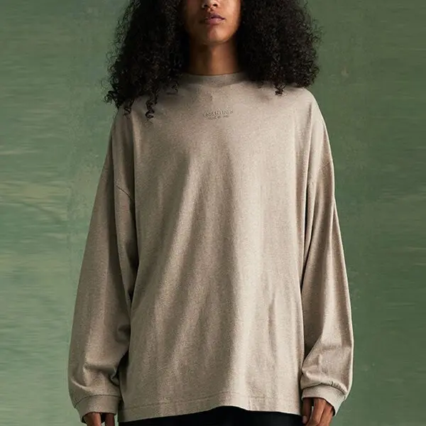 Fear Of God Fw23 Long Sleeve Tee 'core Heather