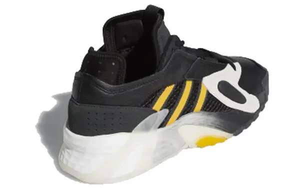 Adidas Streetball "collegiate Gold" High Top Sneakers - Black