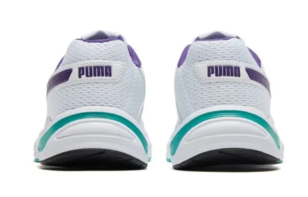 PUMA 90s Runner Athletic Sneakers - White/purple