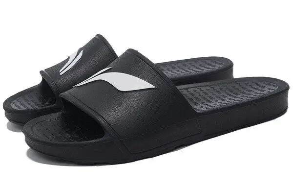 LI-NING Offcourt Slipper - Black/white