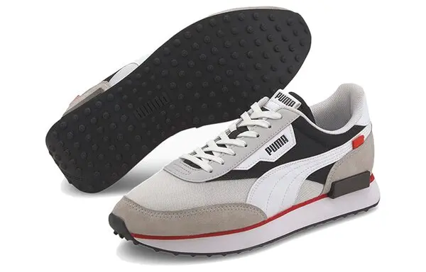 PUMA Future Rider Core Sneakers - Brown/white/gray