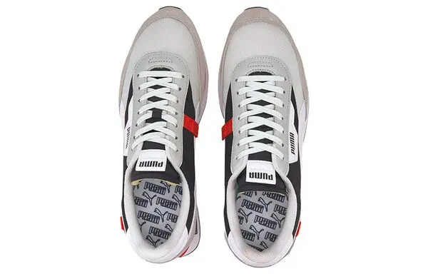 PUMA Future Rider Core Sneakers - Brown/white/gray