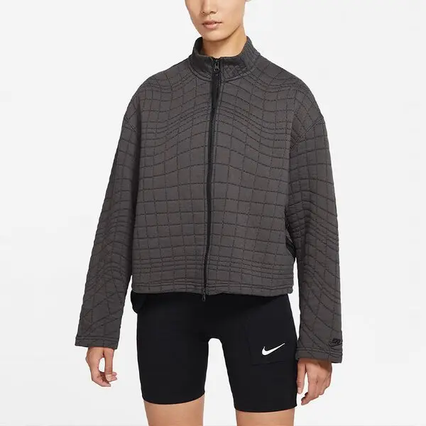 Nike Quilted Zipper Cardigan Jacket