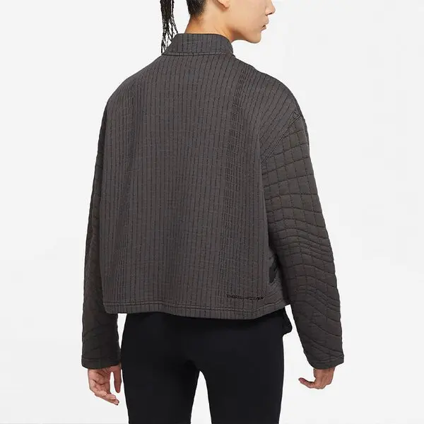 Nike Quilted Zipper Cardigan Jacket