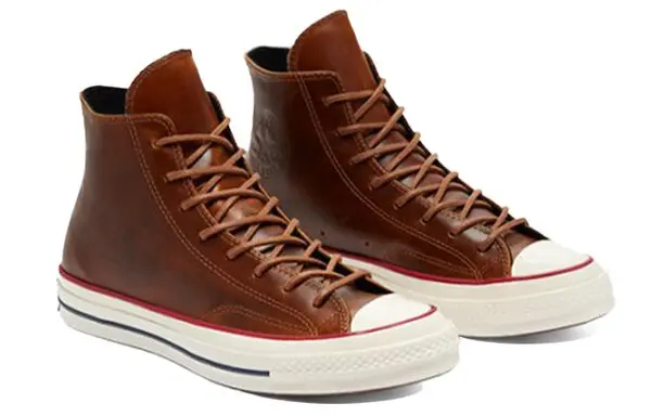 CONVERSE Chuck 70 High Top Leather Sneakers