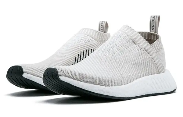 Adidas Nmd_cs2 Primeknit - White/black