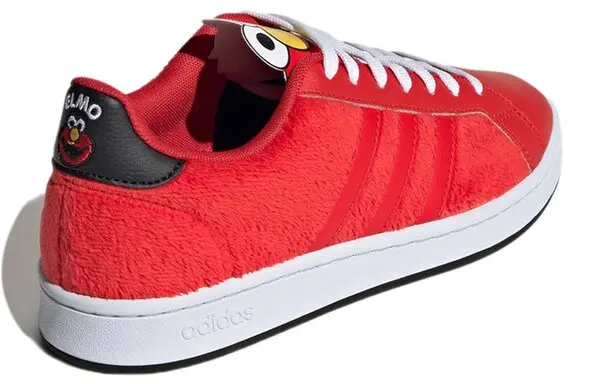 Adidas Sesame Street X Grand Court Sneakers - Red/black