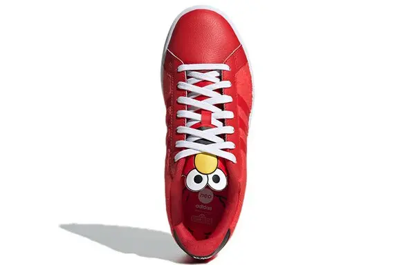 Adidas Sesame Street X Grand Court Sneakers - Red/black