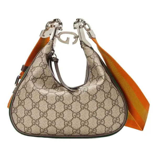 Gucci Attache Small Shoulder Bag - Beige/yellow
