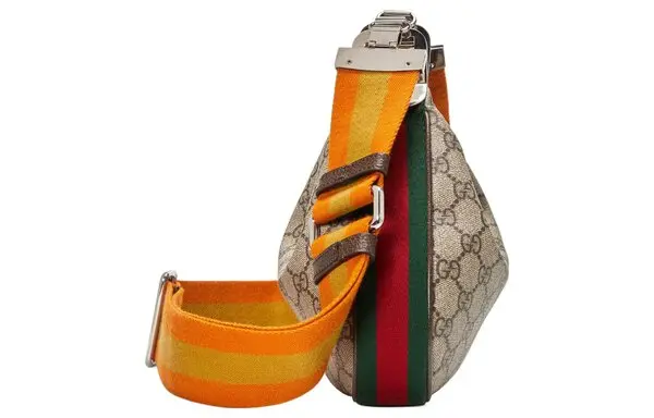 Gucci Attache Small Shoulder Bag - Beige/yellow