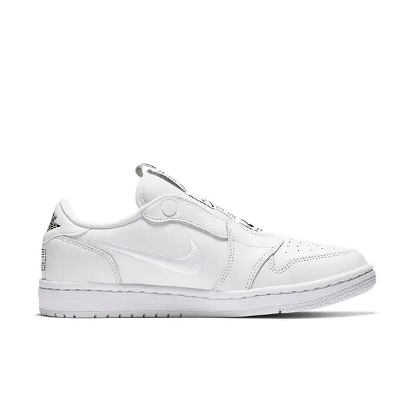 JORDAN 1 Retro Low Slip Sneakers - White/black
