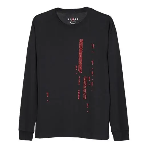 JORDAN 23 Engineered Long Sleeve Crewneck - Black