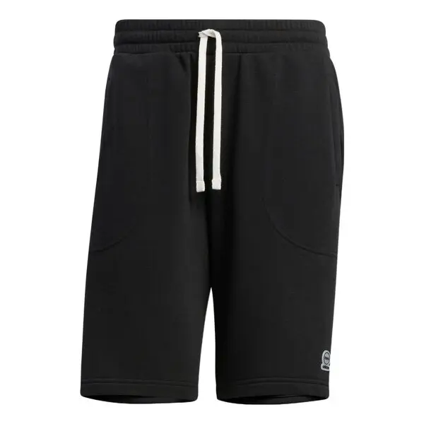 Adidas Neo Solid Color Lacing Casual Straight Shorts - Multi-color