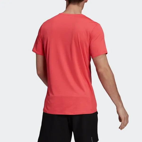 Adidas Short Sleeve Performance T-shirt - Pinkred