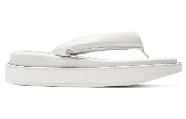Onitsuka Tiger Platform Thong Sandals - White