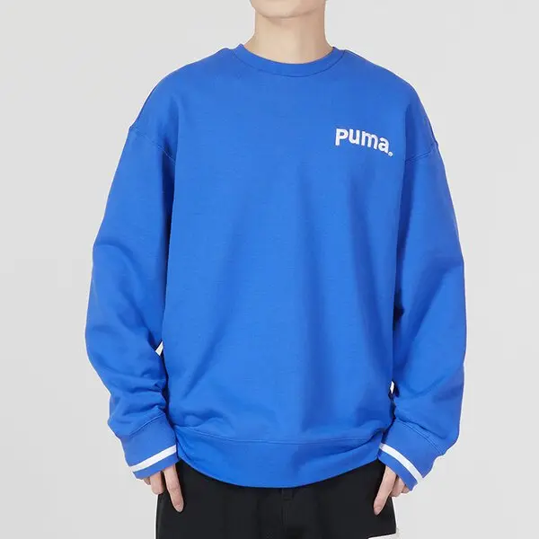 PUMA Team Crew Tr Logo Sweater