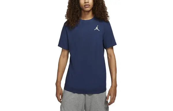 Nike As J Jumpman Emb Ss Crew Midnight