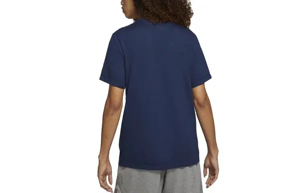 Nike Jordan Jumpman Embossed Crewneck T-shirt - Navy