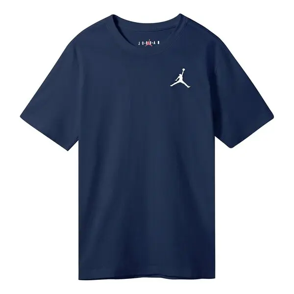 Nike Jordan Jumpman Embossed Crewneck T-shirt - Navy