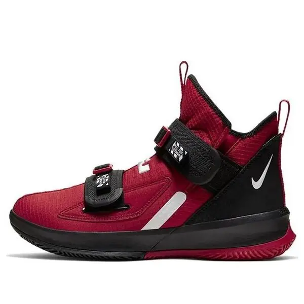 Nike Lebron Soldier 13 Sfg High Top Sneakers - Black/red