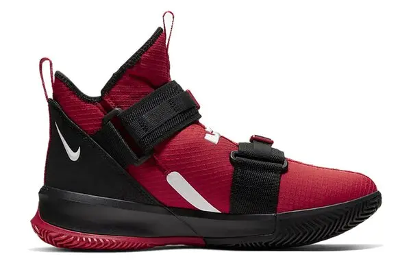 Nike Lebron Soldier 13 Sfg High Top Sneakers - Black/red