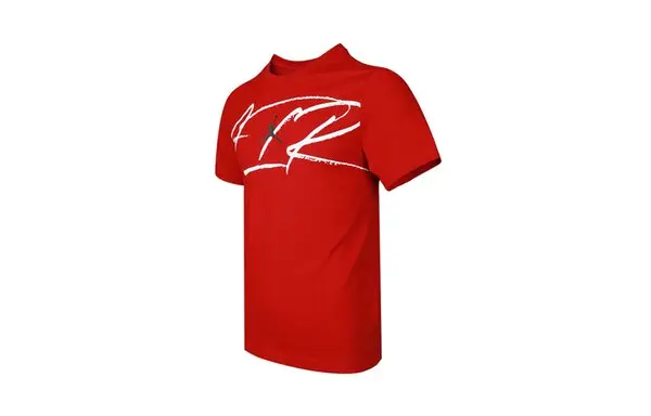 JORDAN Air Script Basketball Short Sleeve - Red